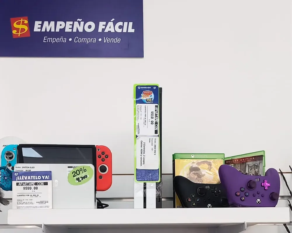 Compra Consolas de Videojuegos Baratos en México | Empeño Fácil